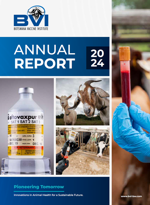 Annual Reports - Botswana Vaccine Institute
